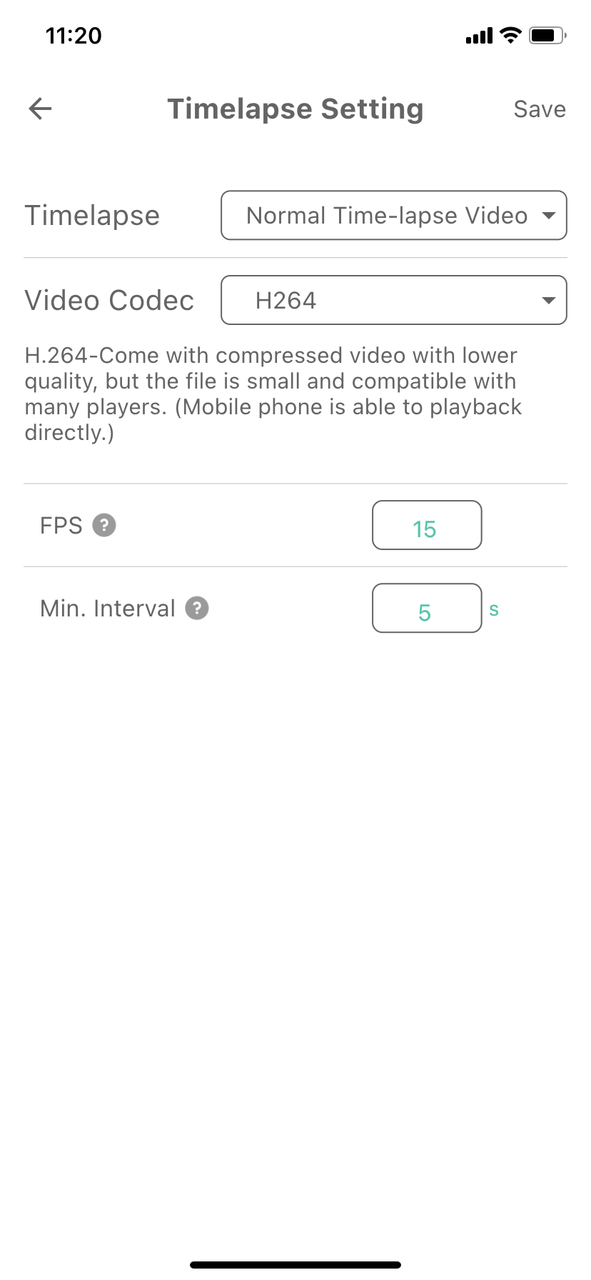 Device-Camera setting | Beaglecam